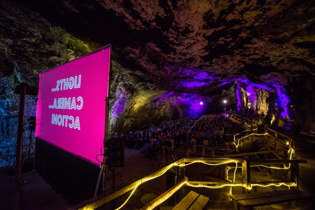 Watch Classic Films At This Pop-Up Cinema In A Peak District Cave