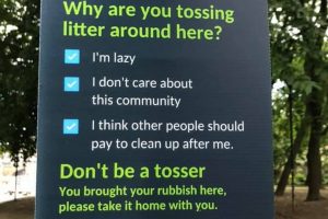 Hilarious 'Don't Be A Tosser' Signs Hope To Stop Littering In York ...