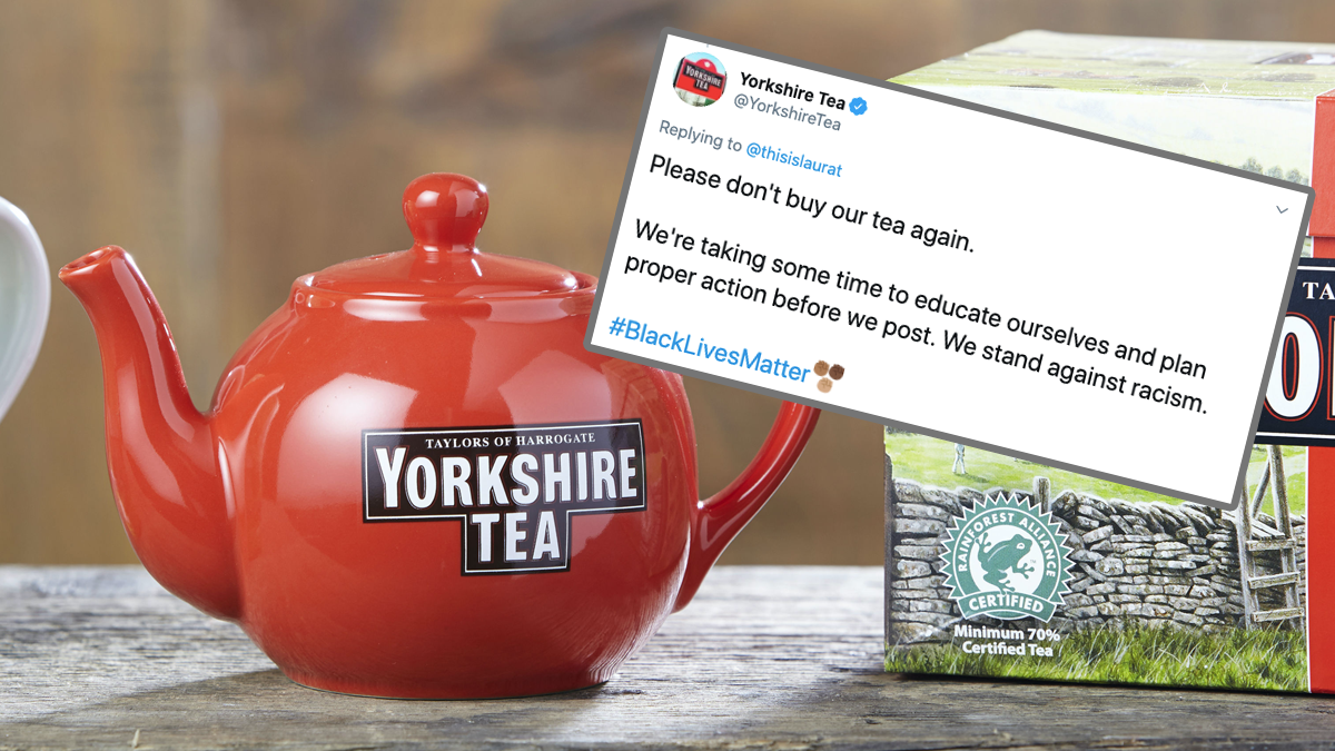 Yorkshire Tea Hit Back At A Far-Right YouTuber About Racism And The ...