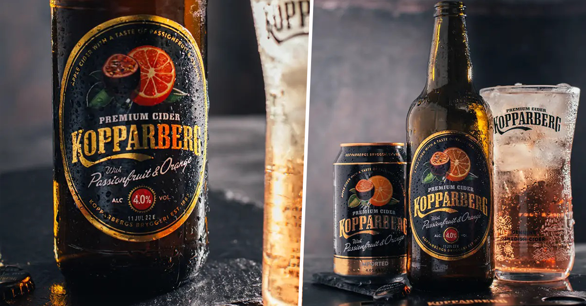 Kopparberg Has Launched A Brand New Passionfruit And Orange Cider - The ...