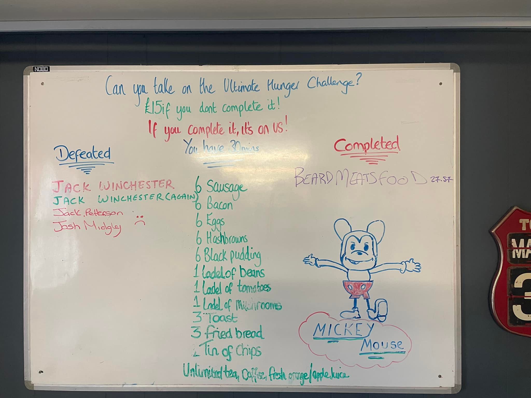 Hunger Cafe Grimsby: Full English Challenge - The Yorkshireman