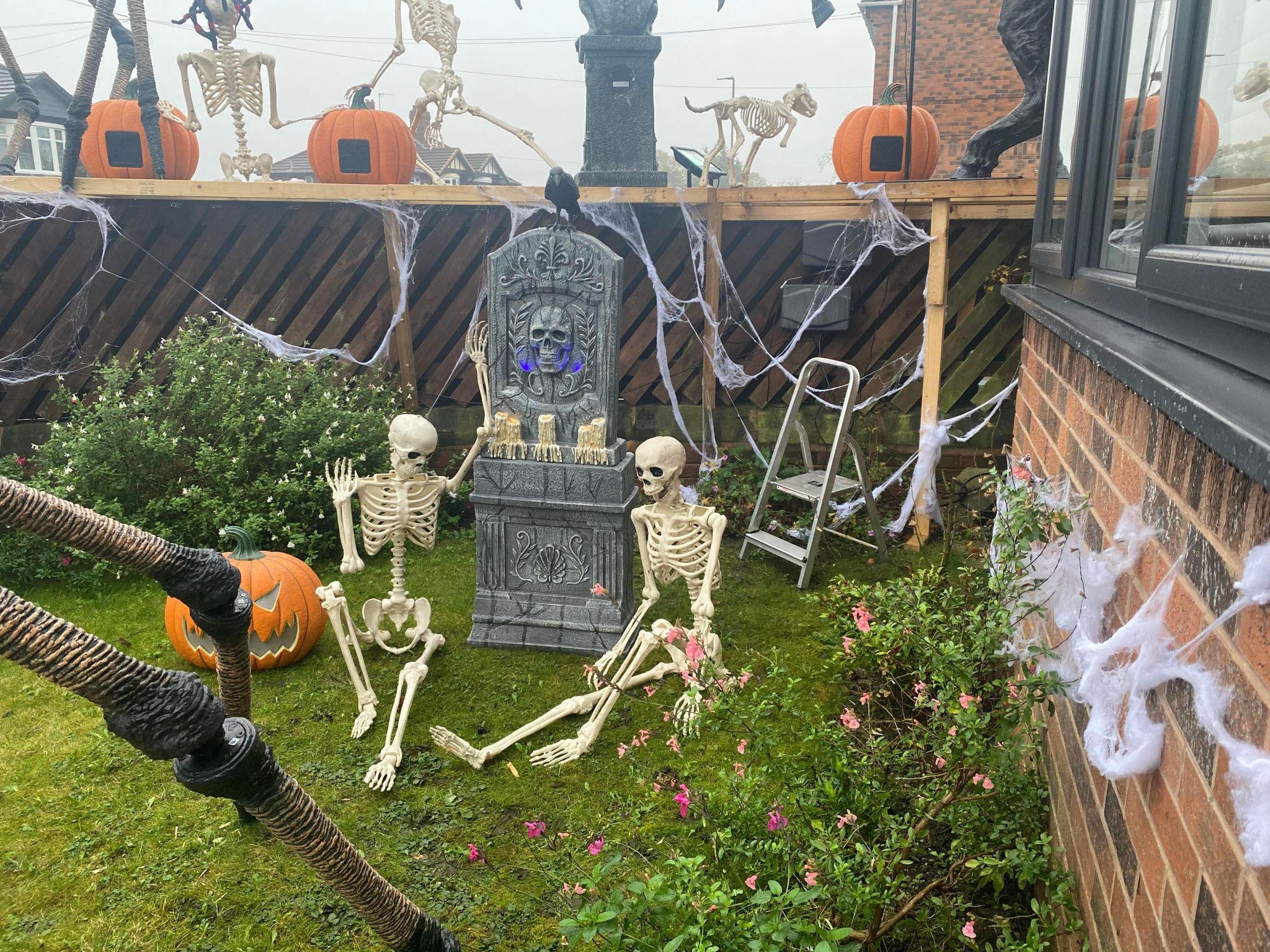Leeds Halloween House - The Yorkshireman