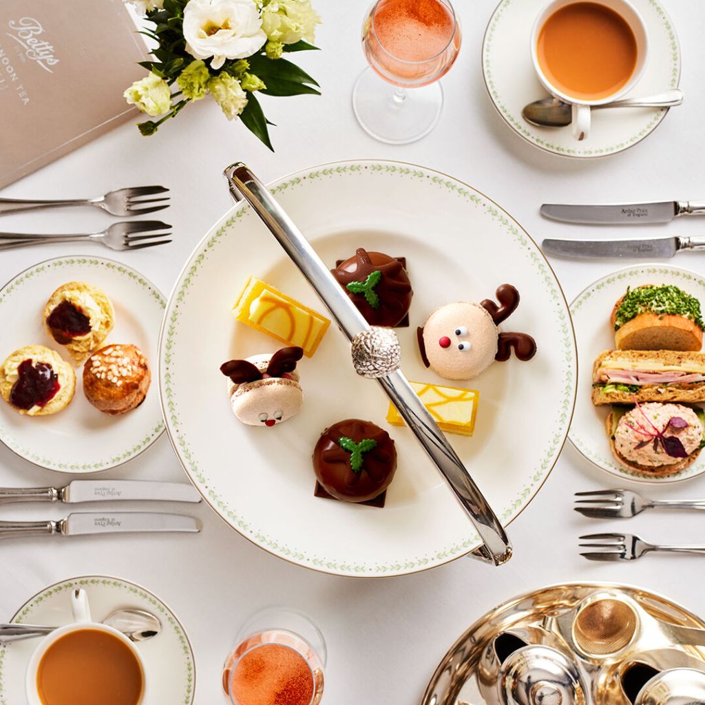 Beloved Yorkshire Tearoom Betty's Festive Afternoon Tea