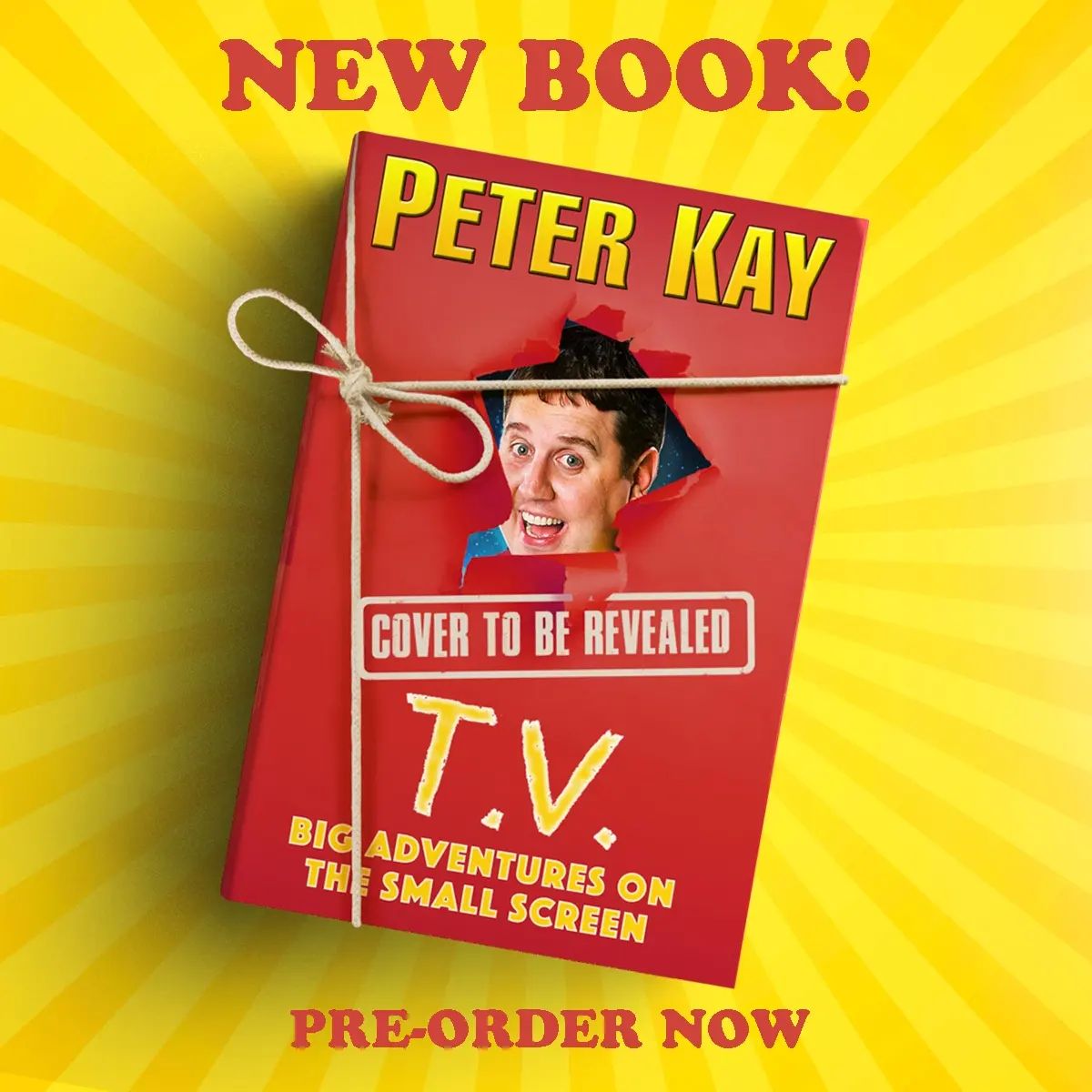 Peter Kay Announces New Book - The Yorkshireman