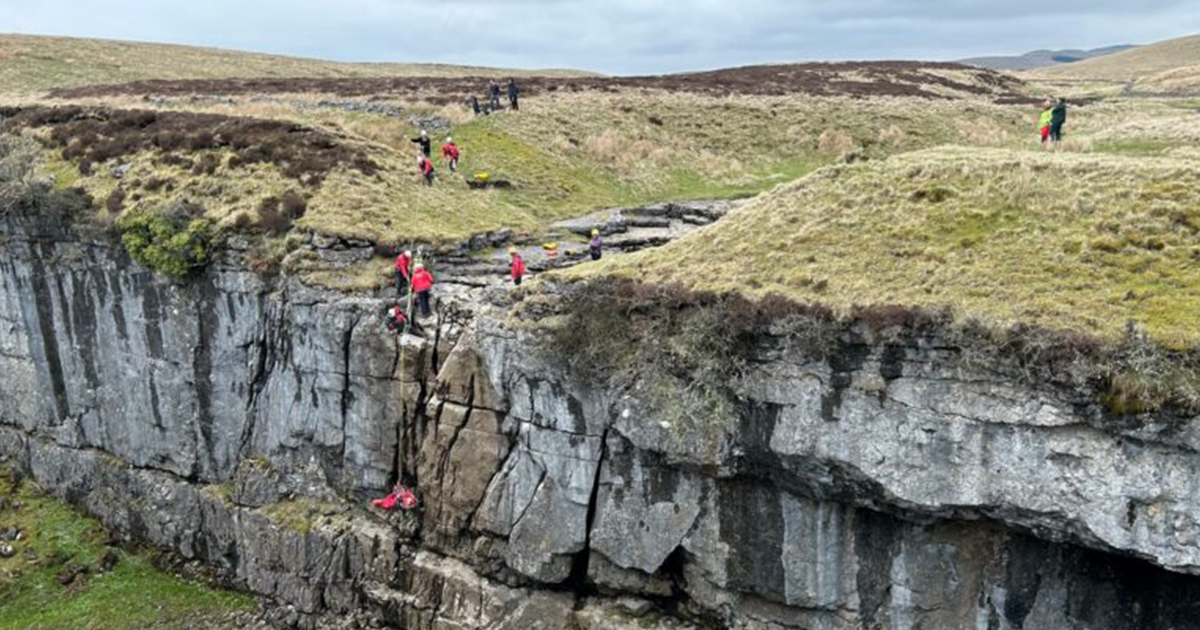 Man Falls At Hull Pot While Trying To Take A Photo Of The Yorkshire ...