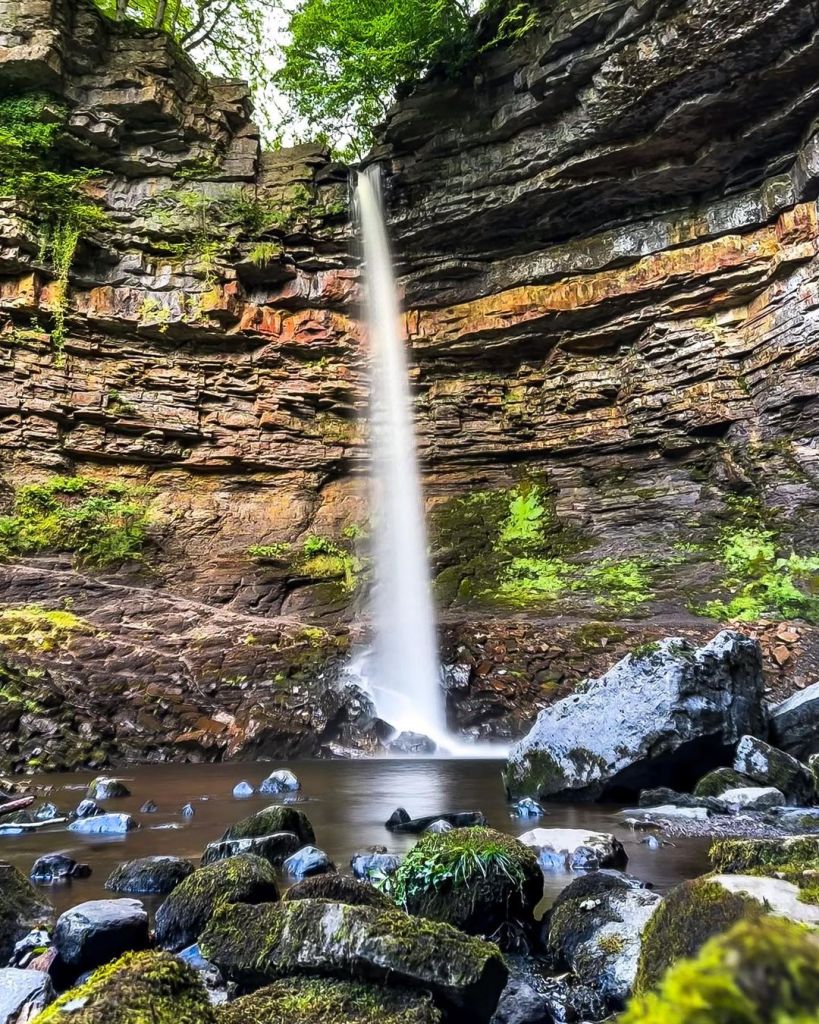 Hardraw Force Waterfall Walk: England's Highest Single-Drop Falls
