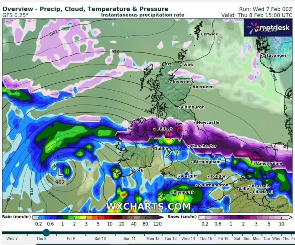 Met Office Has Issued Urgent 'Danger To Life' Snow Warning For ...