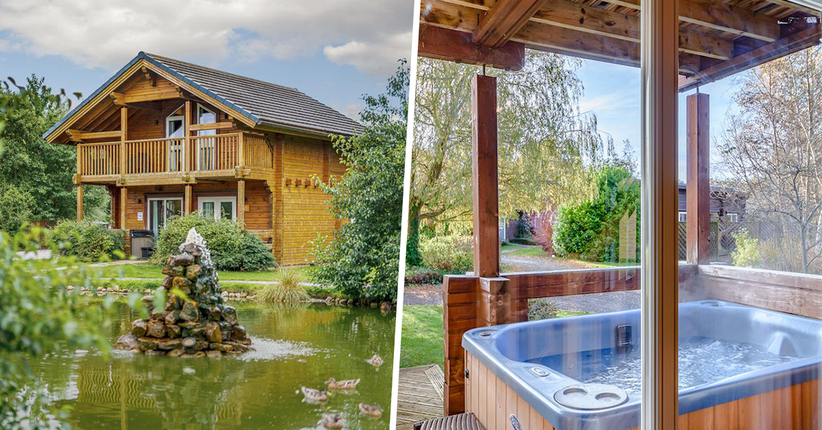 The Cosy Alpine-Style Hot Tub Lodges In James Herriot Country - The ...