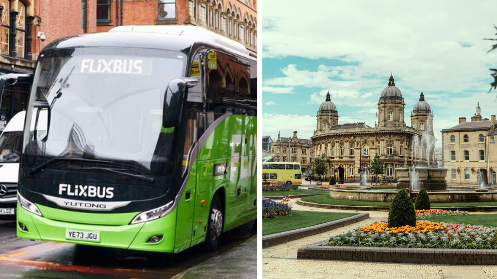 A New Bus Service Launches Route From Hull To Manchester Airport From £ ...