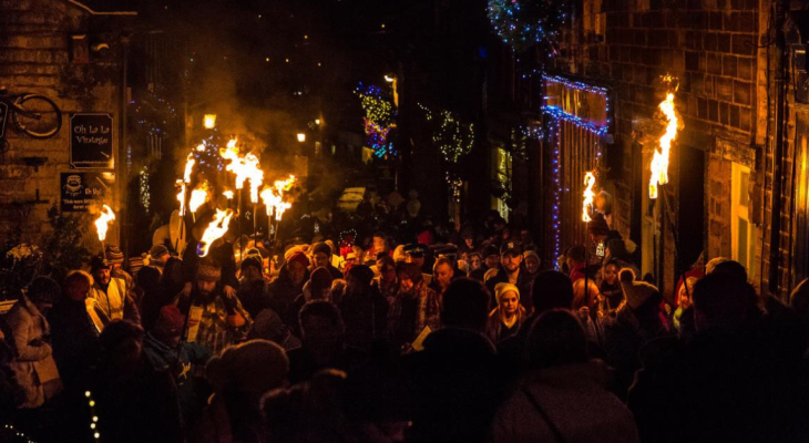 This Magical Torchlit Procession In Charming Yorkshire Village Takes ...