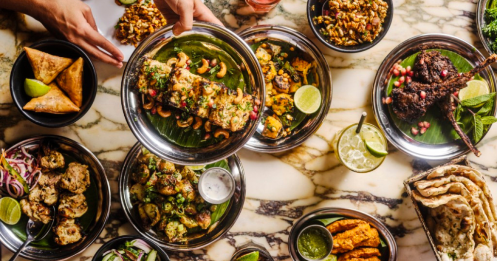 This Bombay-Inspired Indian Restaurant Famous For Its Bacon Naan Rolls ...