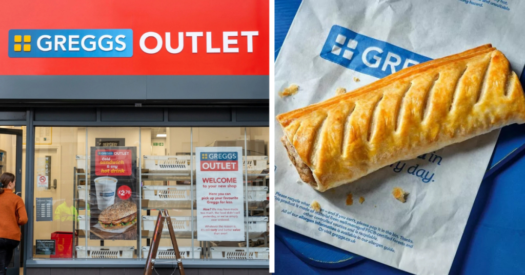 A Gregg's Outlet Selling Unsold Food Is Opening In Leeds - The Yorkshireman