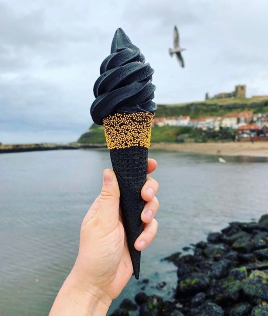 Whitby's Iconic Black Whippy Ice Cream Is Back For Goth Weekend - The ...
